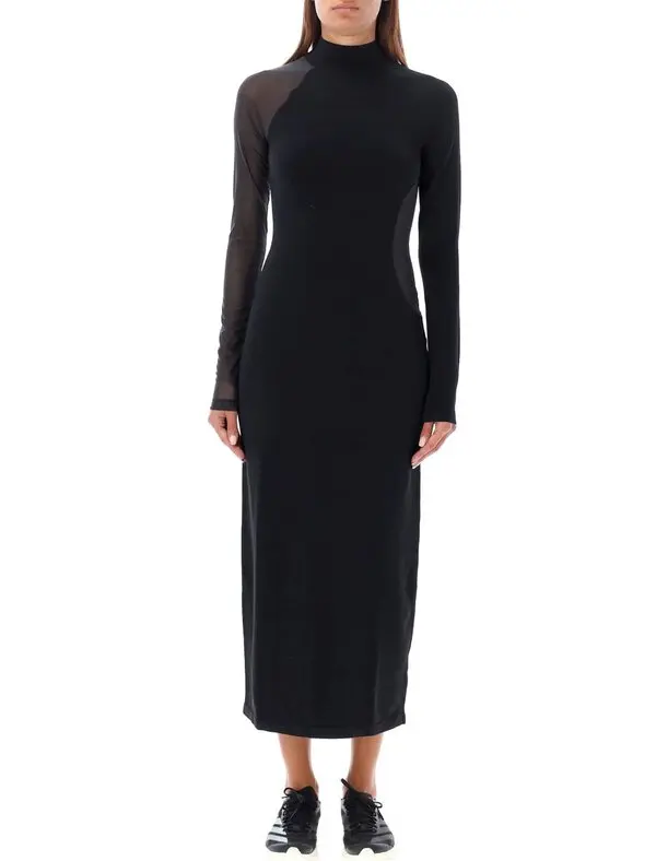 Adidas Y-3 Knit Long Dress In Black 38% Off Editorialist