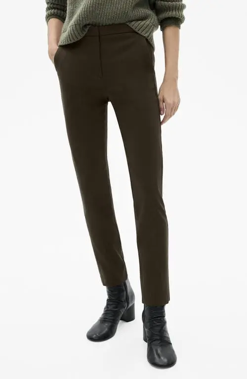 Mango Crop Skinny Pants