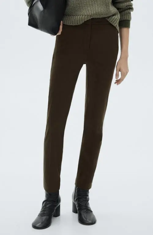 Mango Crop Skinny Pants