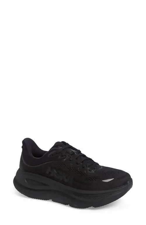 HOKA® Bondi Running Shoe - Black / Black