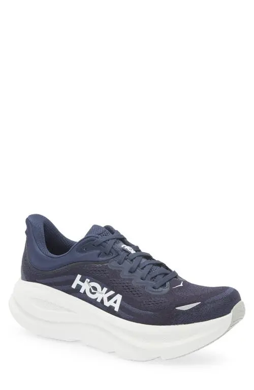 HOKA Bondi Running Shoe - Varsity Navy/black
