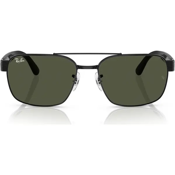 Ray-ban 61mm Square Sunglasses - Black