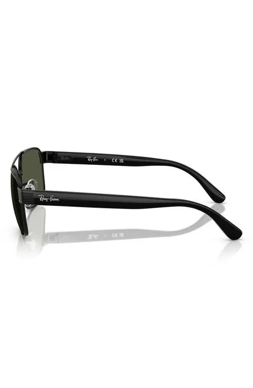 Ray-ban 61mm Square Sunglasses - Black