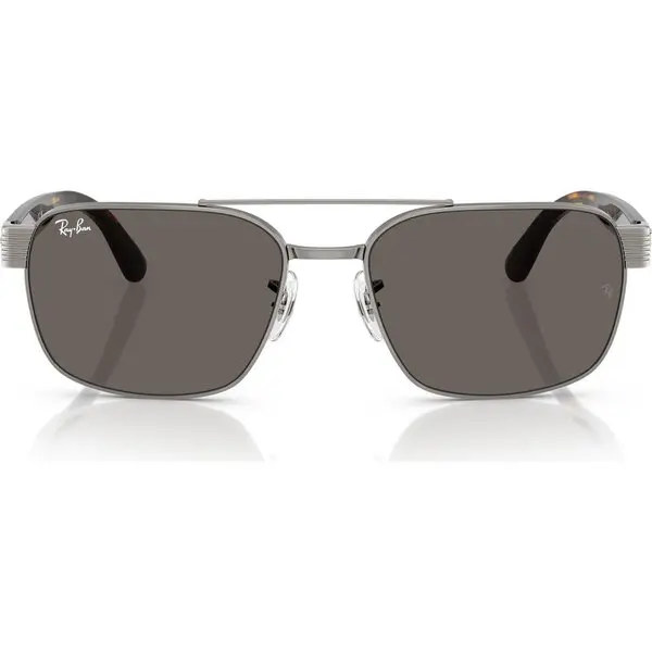 Ray-ban 61mm Square Sunglasses - Gunmetal