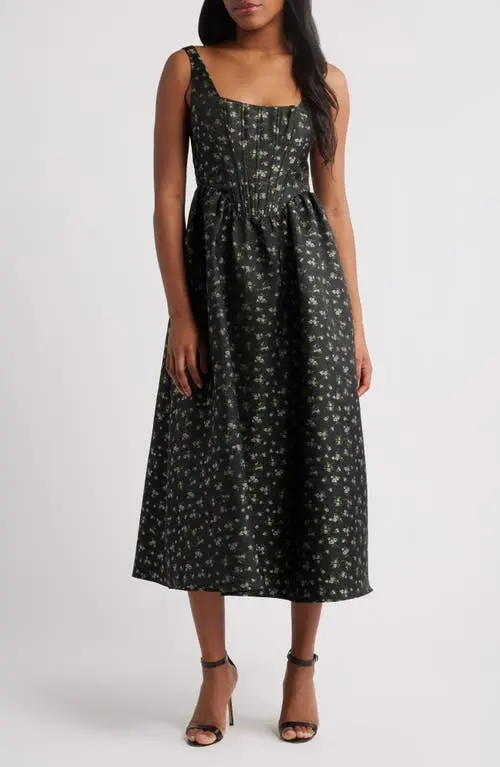 black prom dress ideas Celine Paris. PHOEBE PHILO. Vintage Black Viscose V-Neck Midi Length Dress main image 1