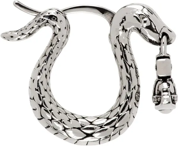 Vivienne Westwood Silver Albane Small Single Earring - Ss25-P017