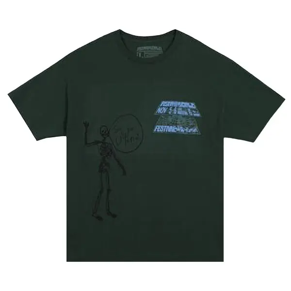 CACTUS JACK BY TRAVIS SCOTT Open Your Eyes Tee - Green