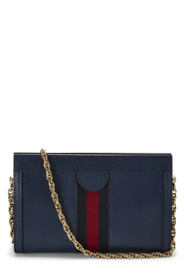 Gucci Ophidia Shoulder Bag - Navy