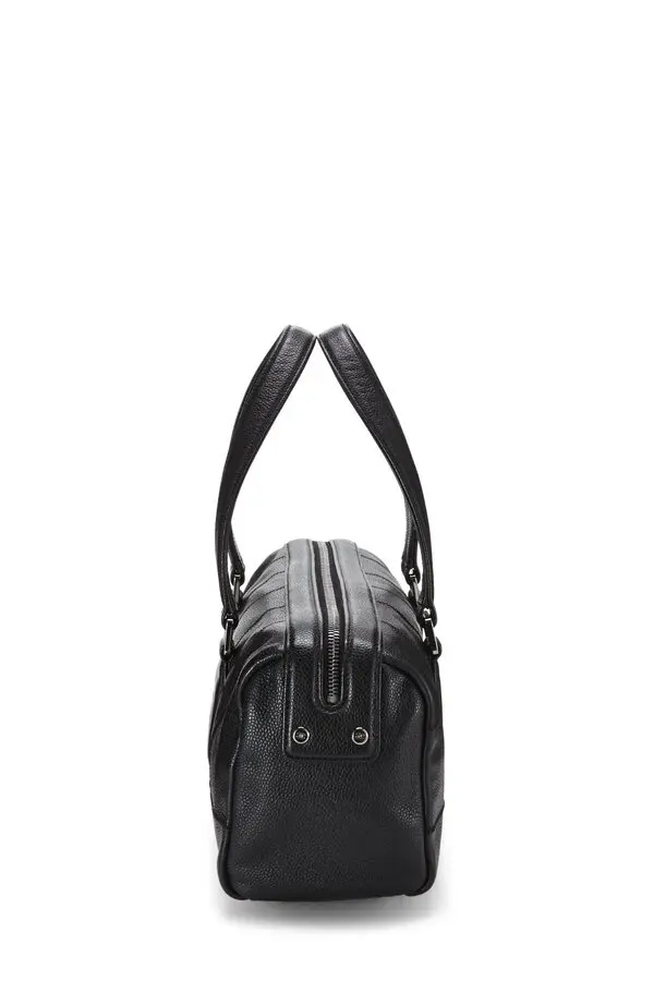 Chanel Caviar Chocolate Bar Boston Bag