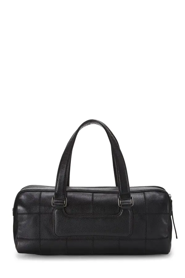 Chanel Caviar Chocolate Bar Boston Bag