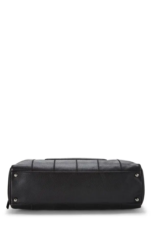 Chanel Caviar Chocolate Bar Boston Bag