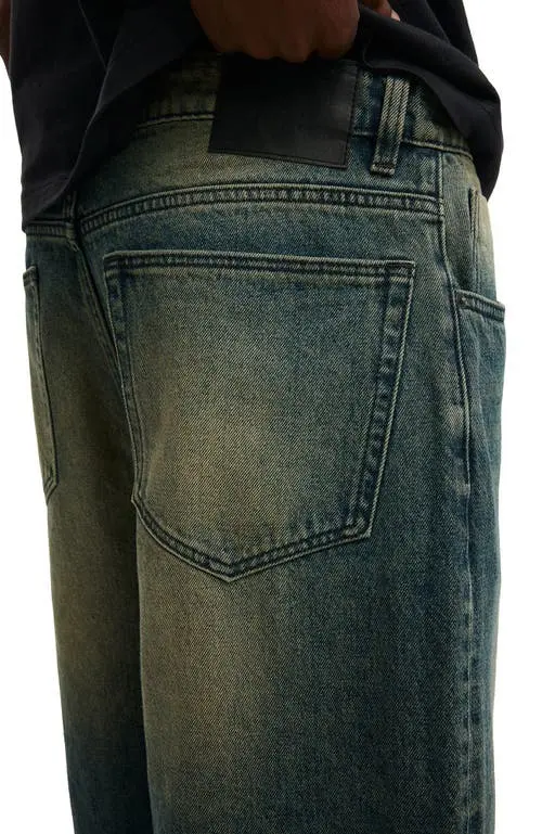 COTTON ON Super Baggy Denim Shorts - Y2k Washed Blue