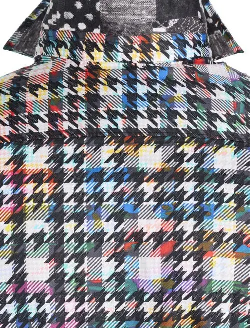 Robert Graham Big & Tall Algiers Houndstooth Sport Shirt