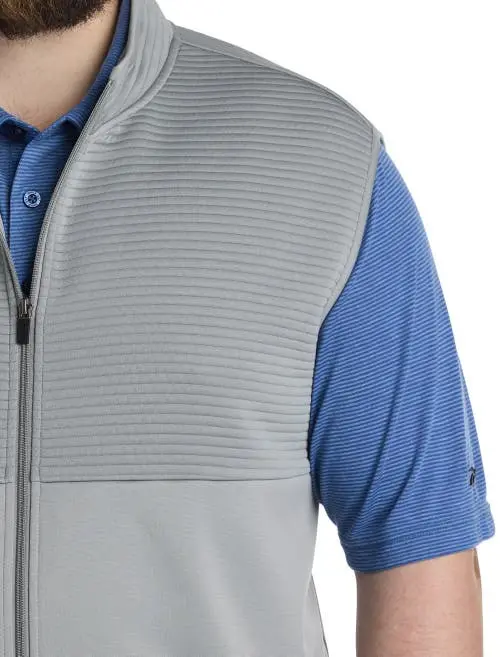 REEBOK Big & Tall Ribbed Vest - Grey 3