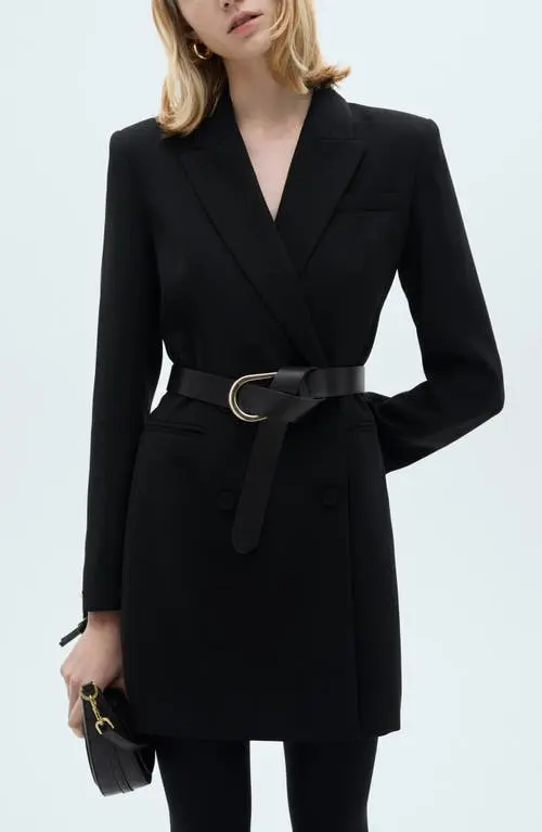 mango mini dress black Tailored short dress - Women