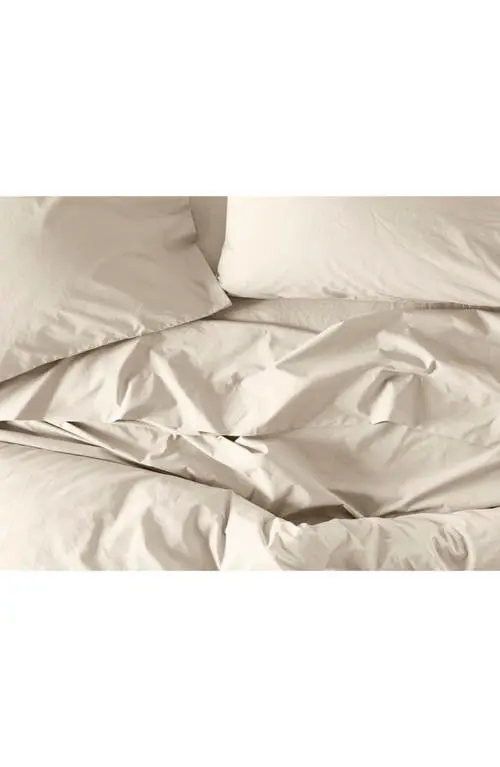 COYUCHI 300 Thread Count Organic Cotton Percale Pillowcases - Undyed