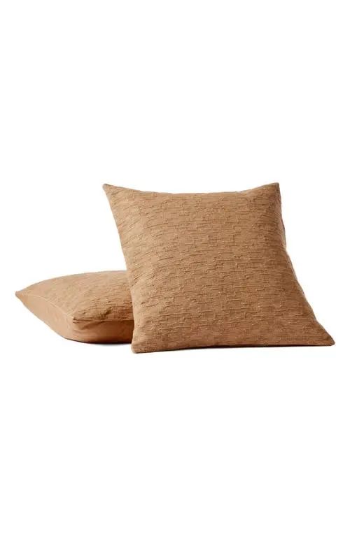 COYUCHI Toro Canyon Organic Cotton Accent Pillow - Almond/ Undyed