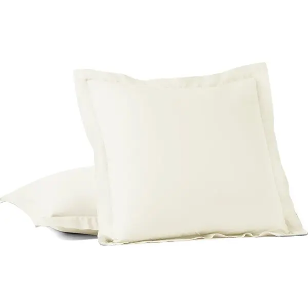COYUCHI 300 Thread Count Organic Cotton Percale Pillow Sham - Undyed