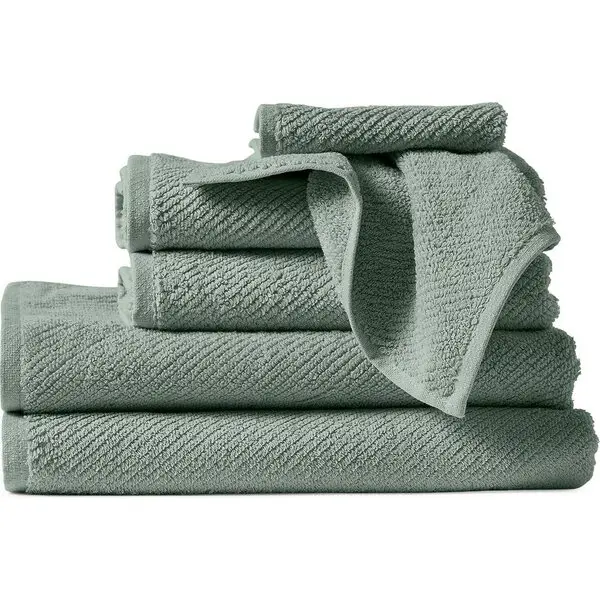 COYUCHI Air Weight® 6-piece Organic Cotton Towel Set - Sage