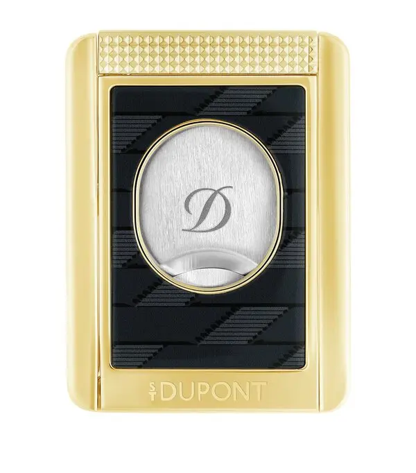 S.t. Dupont Monogram 1872 Cc X Cigar Cutter Stand - Black
