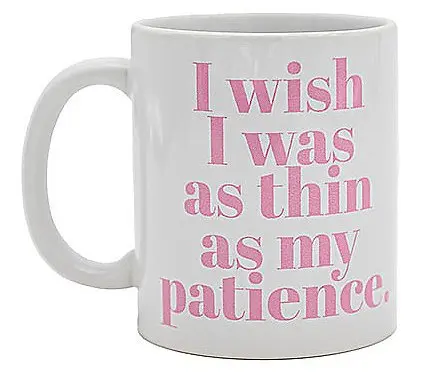 MARY PHILLIPS DESIGNS Mary Phillips Patience Coffee Mug - One-color