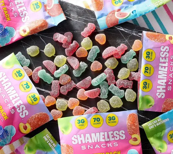 SHAMELESS SNACKS 1.8oz Bag Gummy Candy Variety Pack - One-color
