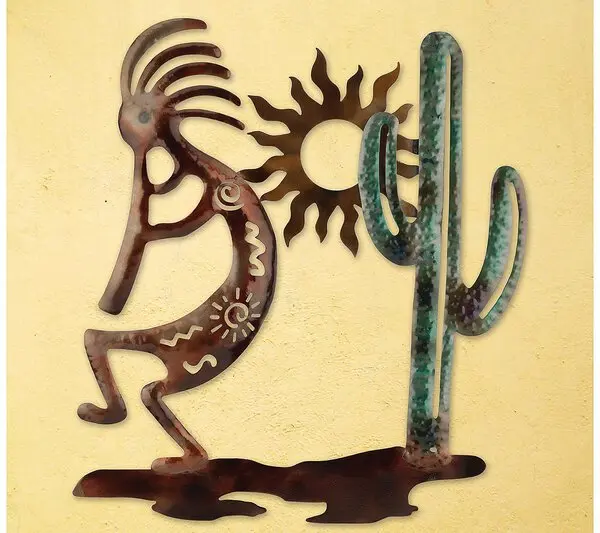 REGAL ART & GIFT Metallic Kokopelli Wall Decor
