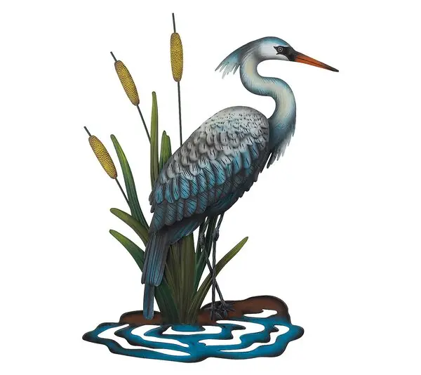 REGAL ART & GIFT Heron Wall Decor - One-color