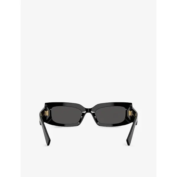 Dolce & Gabbana Dg4479 Rectangle-frame Sunglasses - Black