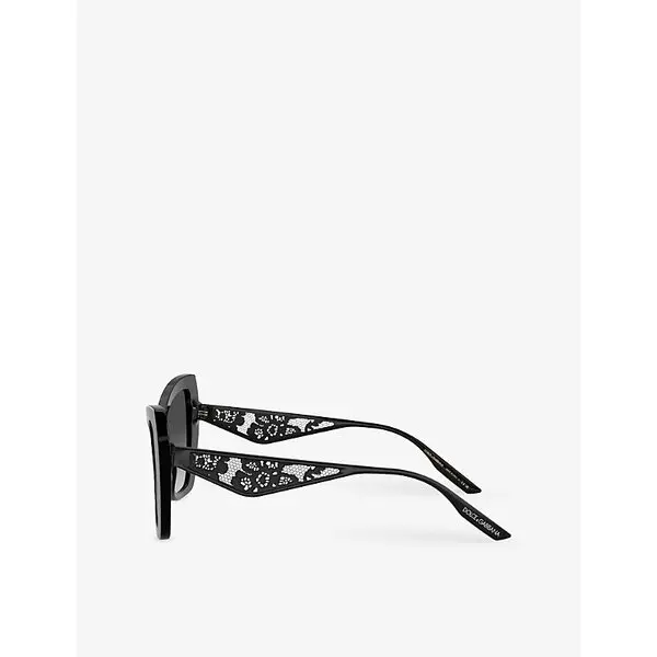 Dolce & Gabbana Dg4489 Cat-eye Sunglasses - Black