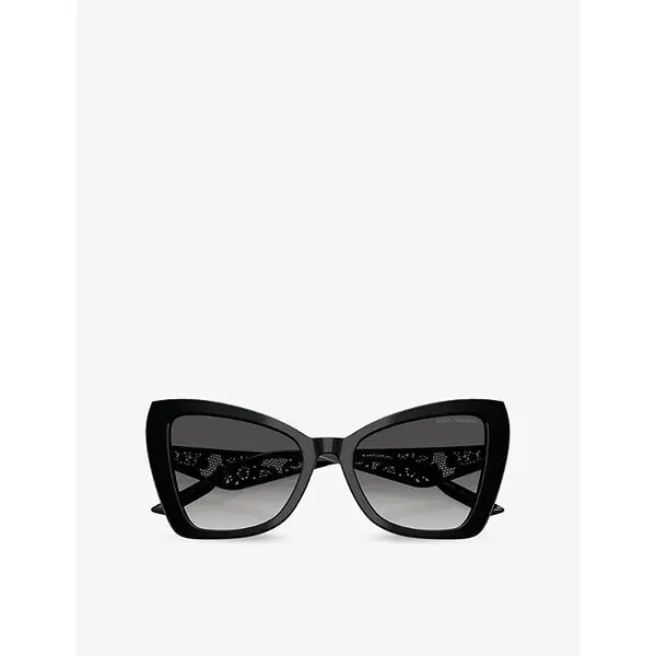 Dolce & Gabbana Dg4489 Cat-eye Sunglasses - Black
