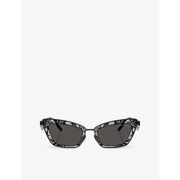 Dolce & Gabbana Dg2311 Cat-eye Sunglasses - Black