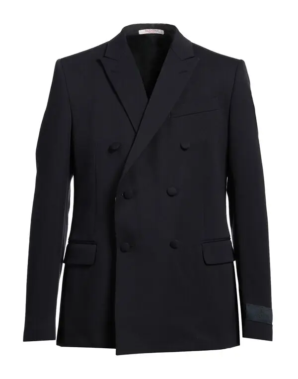 Valentino Garavani Double-breasted Blazer - Navy