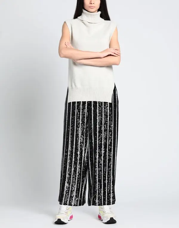 Balmain Striped Wide Leg Pants