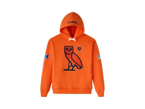 OVO X Nfl Chicago Bears Icon Team Hoodie - Orange