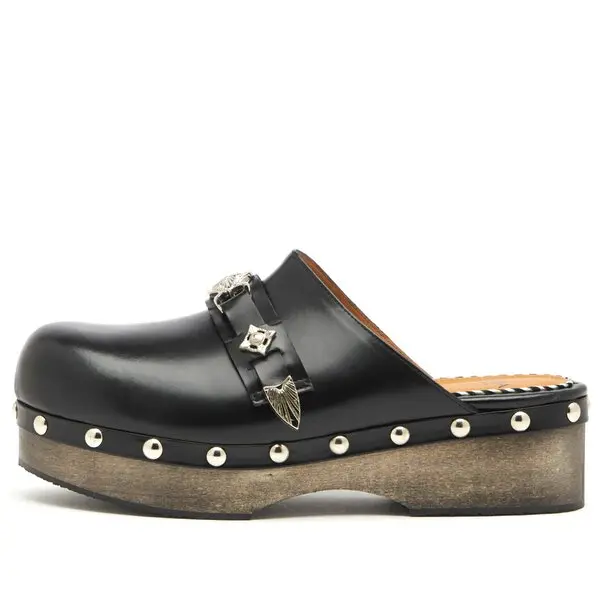 Toga Studded Leather Clog