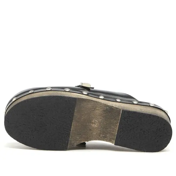 Toga Studded Leather Clog