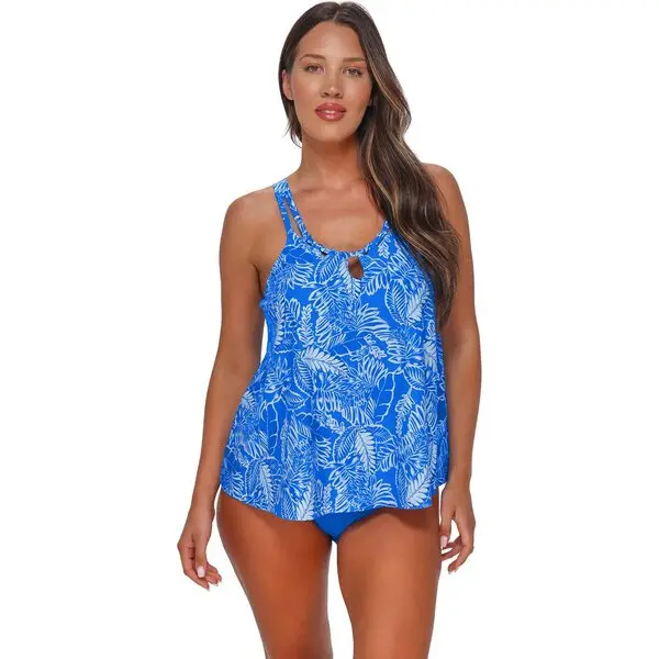 SUNSETS ESCAPE Sadie Tankini Swimsuit Top - Canopy