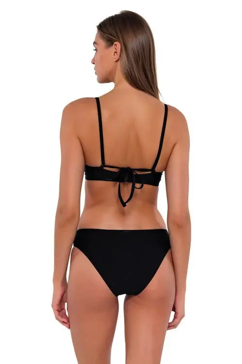 SUNSETS Brooke U-wire Bikini Top - Black