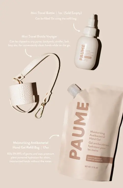 PAUME Sanitize Mini Collection $61 Value