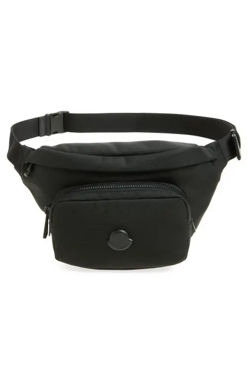 Moncler Durance Water Repellent Belt Bag - Black