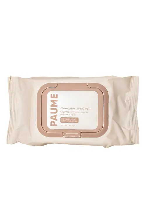 PAUME Cleansing Hand & Body Wipes - No Color