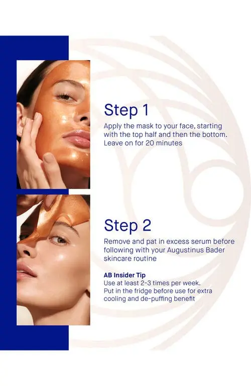 Augustinus Bader The Hydrogel Face Mask - None