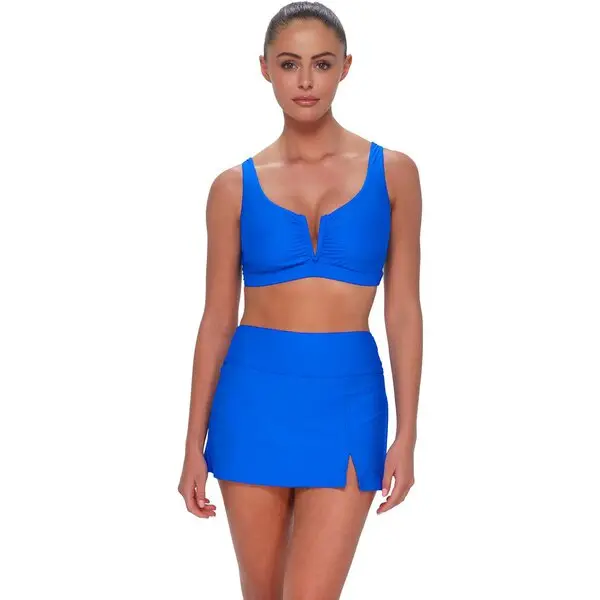 SUNSETS Vienna V-wire Bikini Swimsuit Top D Cup - Electric Blue
