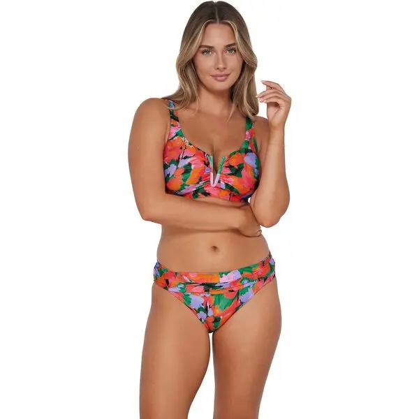 SUNSETS Vienna V-wire Bikini Swimsuit Top D Cup - Hummingbird Cove
