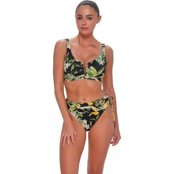 SUNSETS Vienna V-wire Bikini Swimsuit Top D Cup - Night Bloom