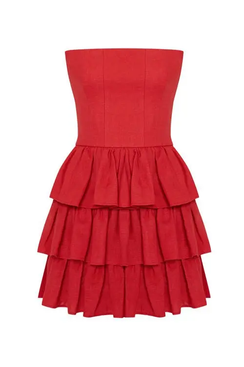 the line by k sinea dress The Line By K Black Inez Maxi Dress main image 1