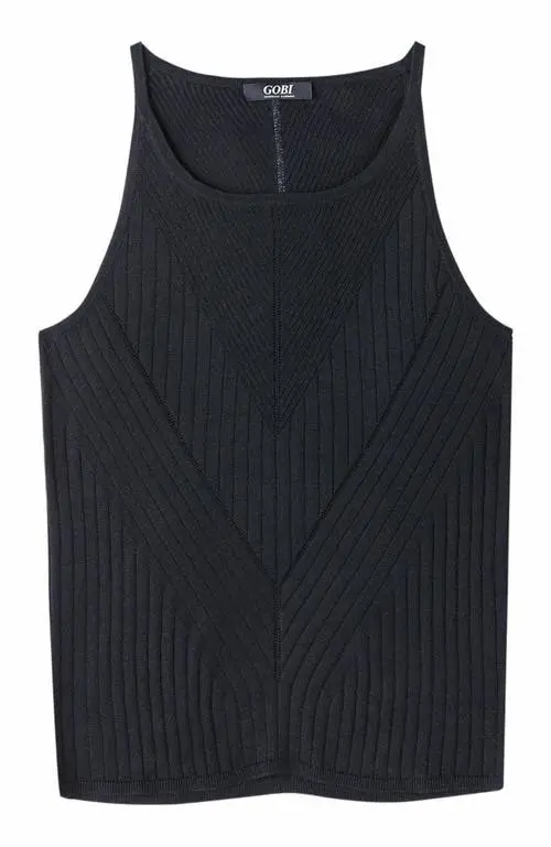 Gobi Cashmere Sleeveless Silk Cashmere Top