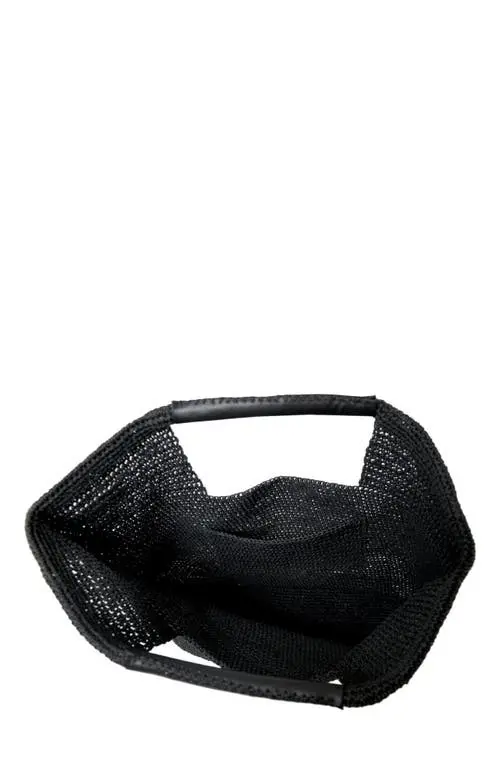 FOREVER & ALWAYS SHOES Carlotta Hand Woven Shoulder Bag