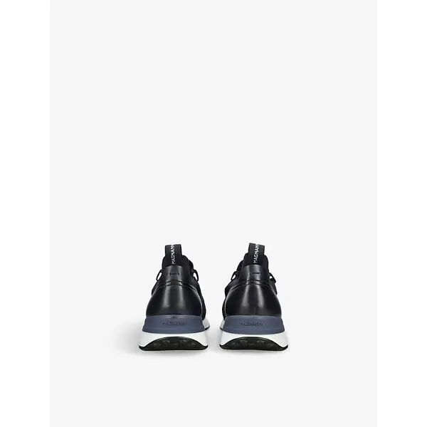 Magnanni Grafton Knitted Low-top Trainers - Navy